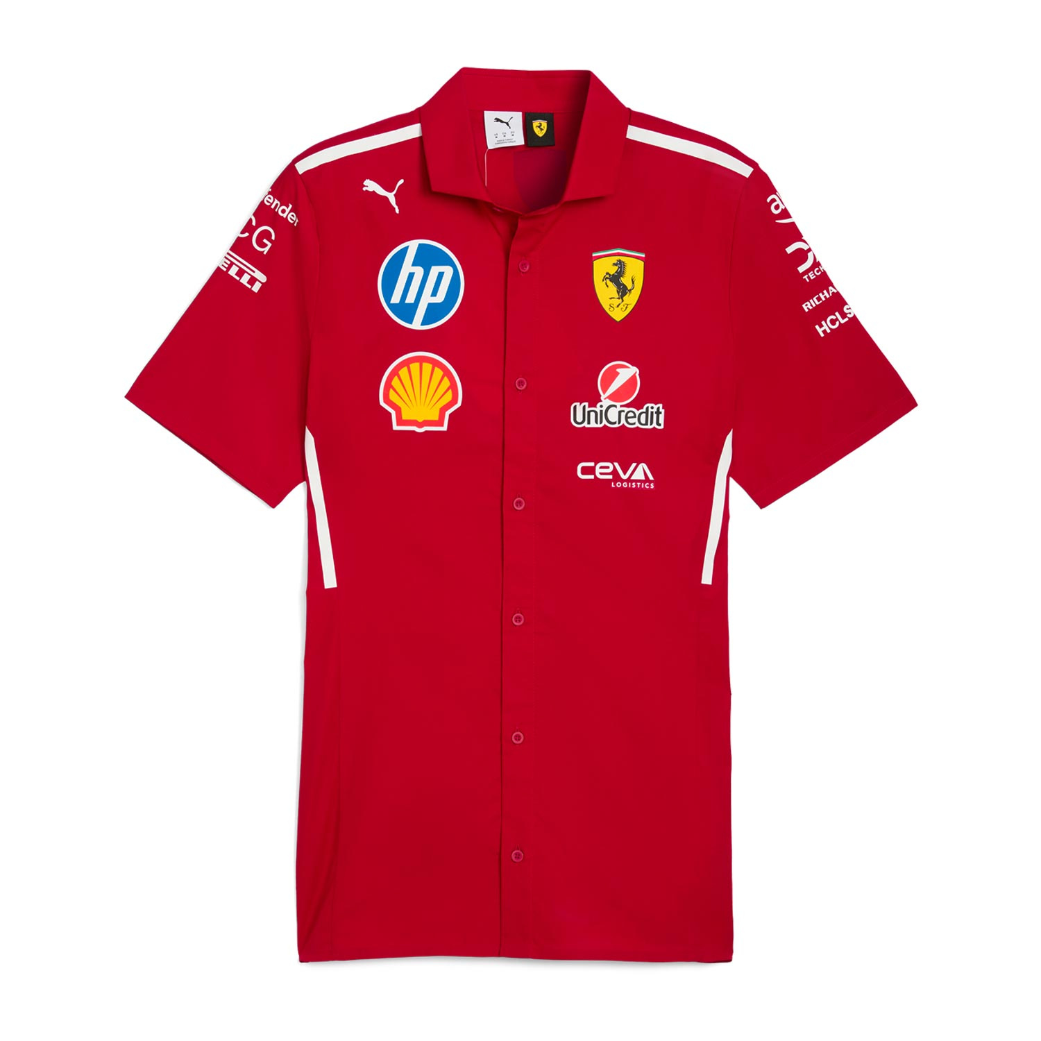 Koszula męska Team Scuderia Ferrari F1 2025 (701232807001) - TopRacingShop