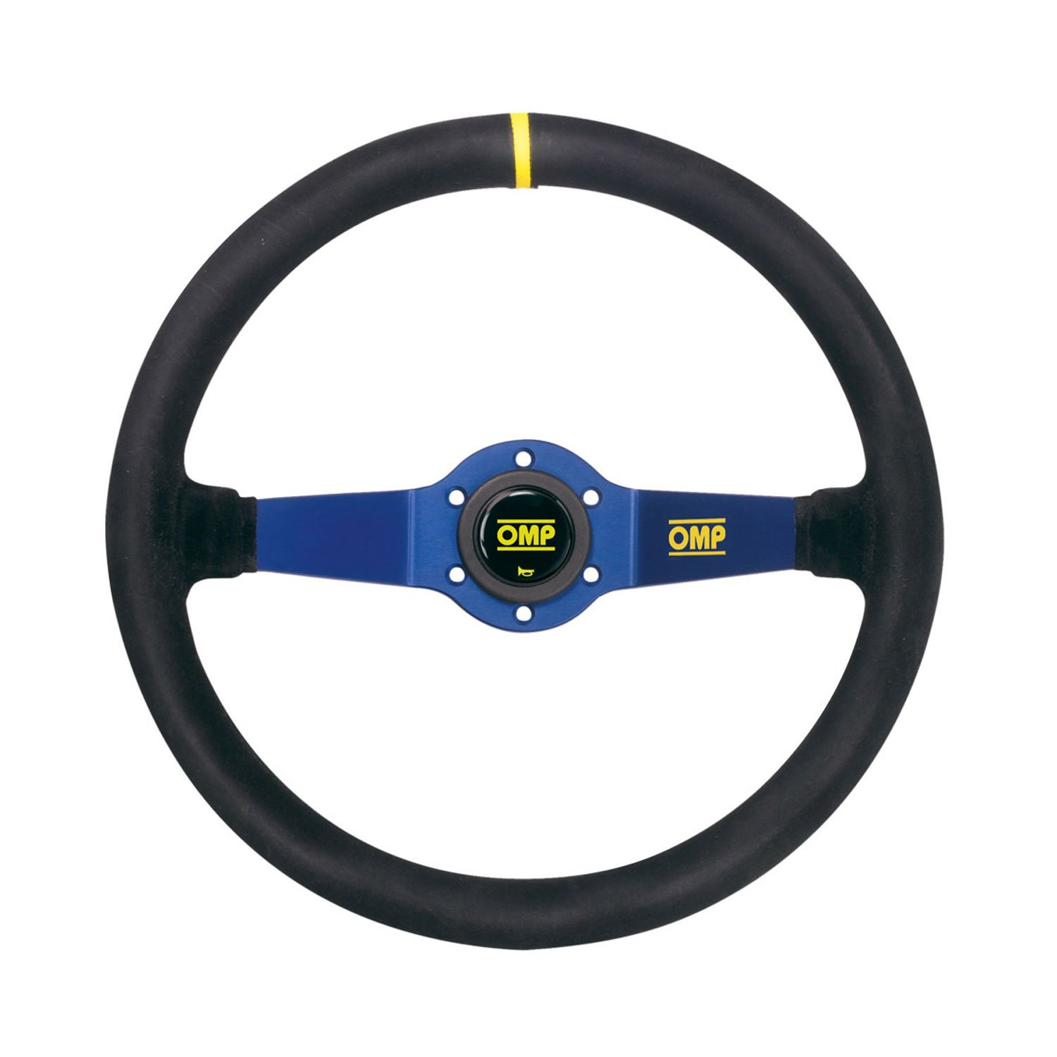 Kierownica OMP RALLY BLUE zamsz od OMP Racing, kod produktu: 13882, Kierownice Wyczynowe ...
