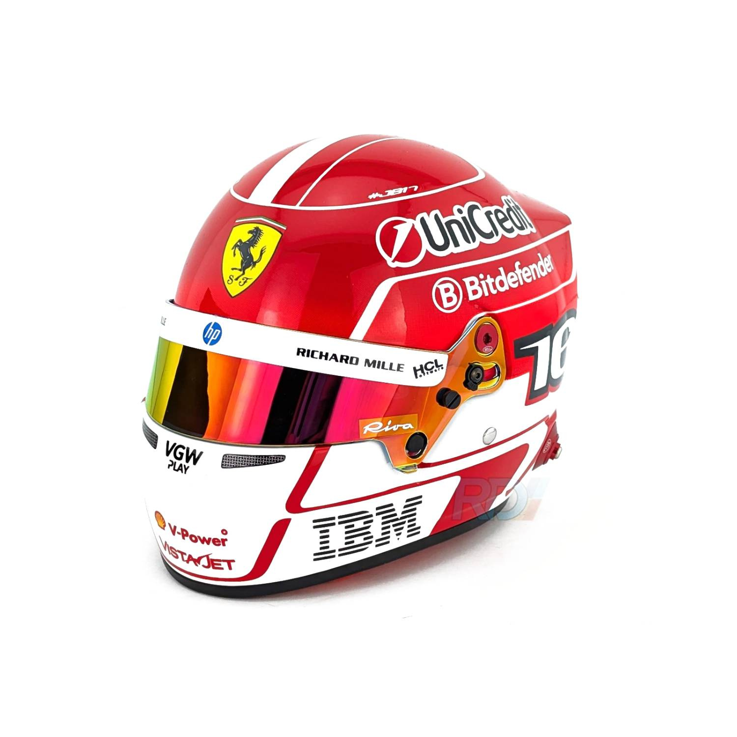 Model 1:2 kask Charles Leclerc Scuderia Ferrari 2025 (4100413 ...